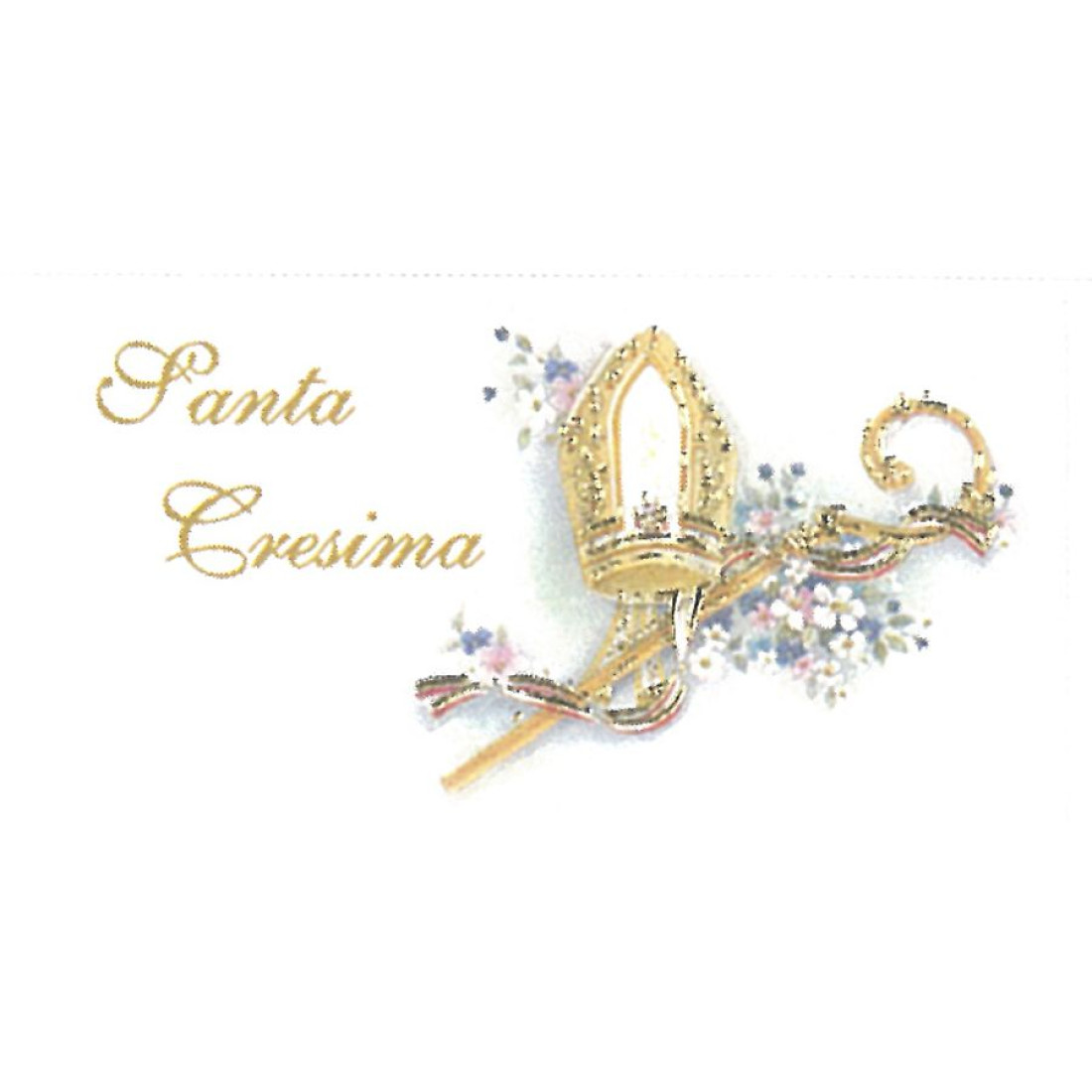 Biglietto bomboniera CRESIMA 200pz